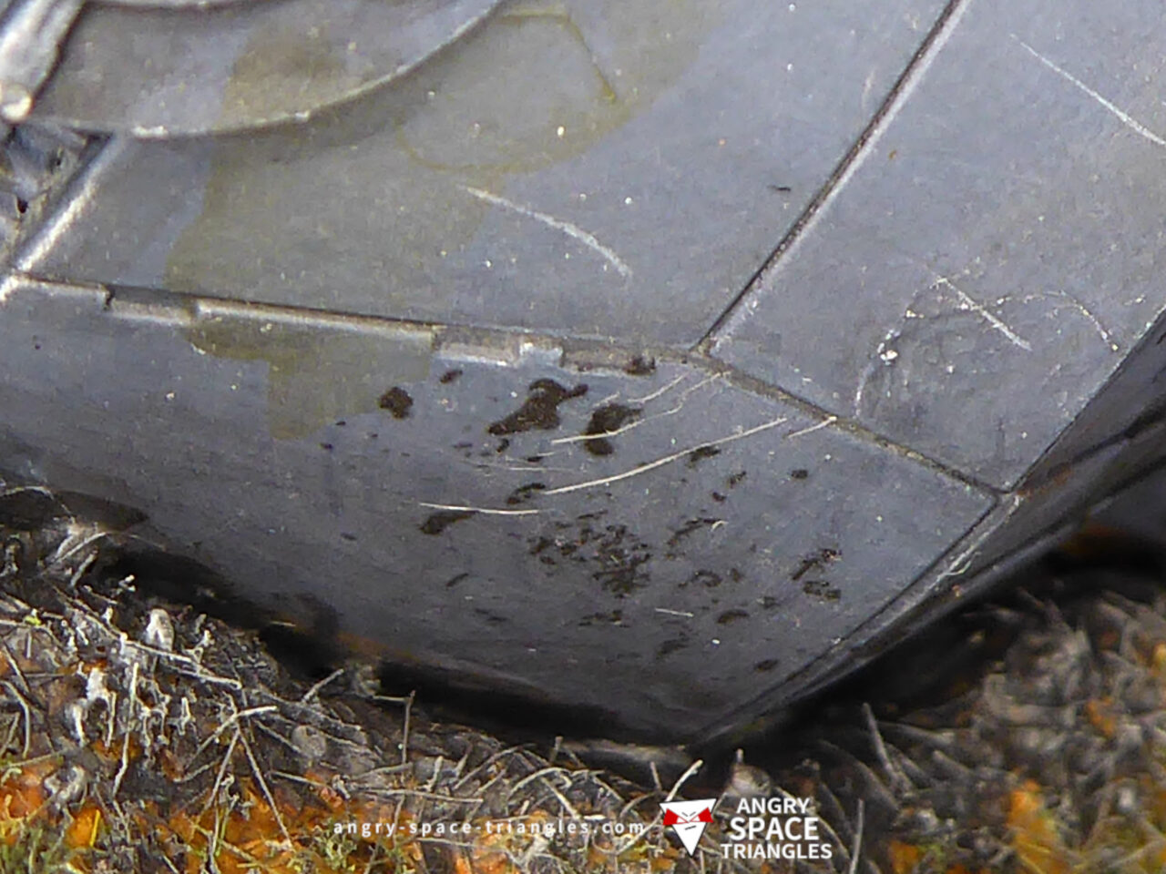 Painted Crashed Escape Pod for Star Wars Legion