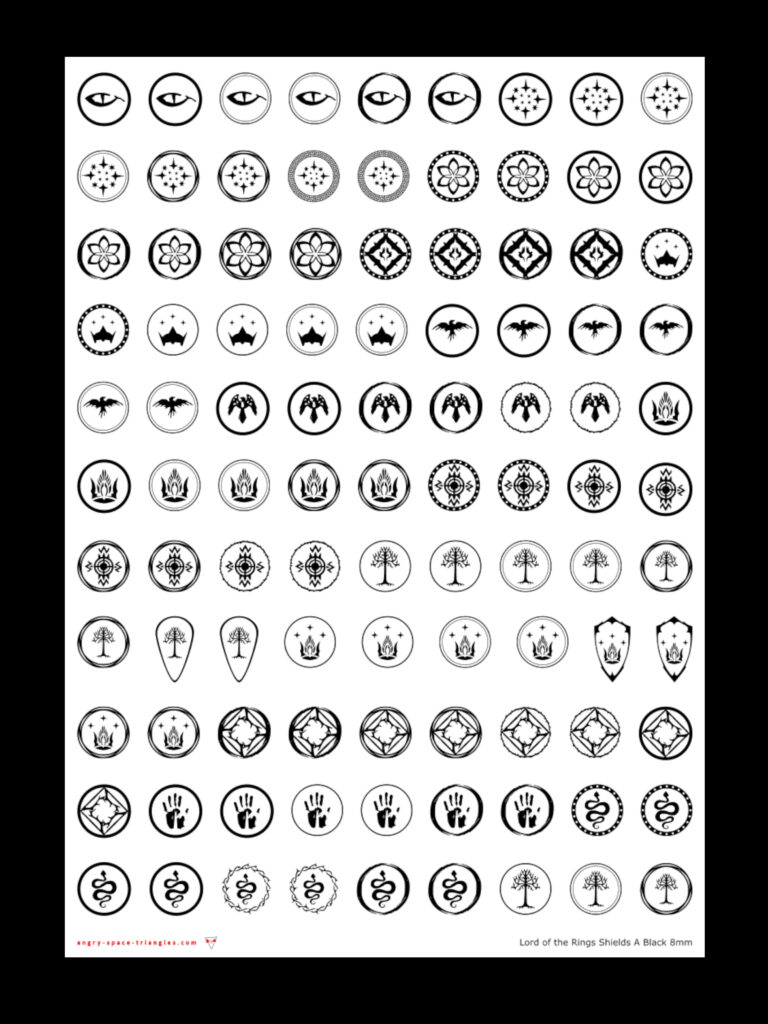 Lord of the Rings Decals