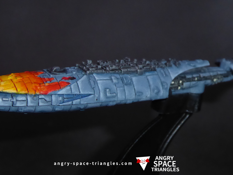 Painted MC30 in Blue/Grey for Star Wars Armada