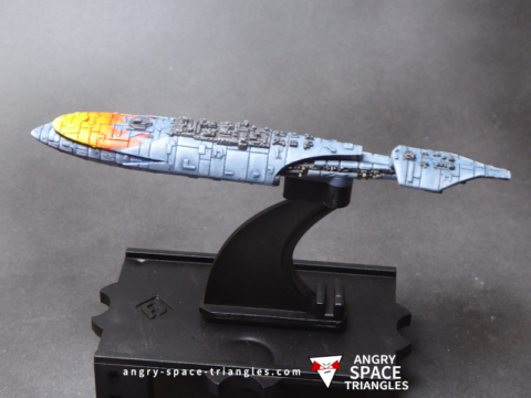 Painted MC30 in Blue/Grey for Star Wars Armada