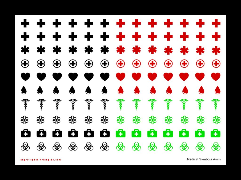 Modern Symbol Decals
