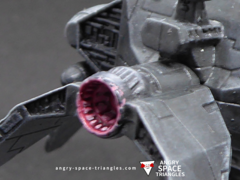 Painted Assault Frigate MkII for Star Wars Armada