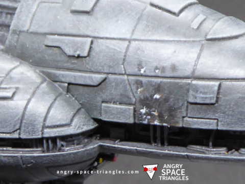 Painted Assault Frigate MkII for Star Wars Armada