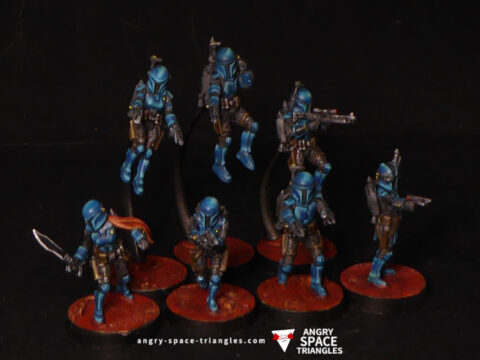 Painted Clan Wren for Star Wars Legion