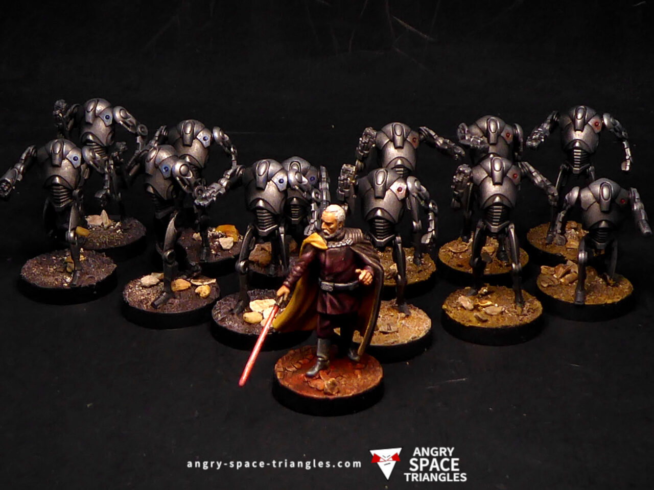 Painted Separatists for Star Wars Legion