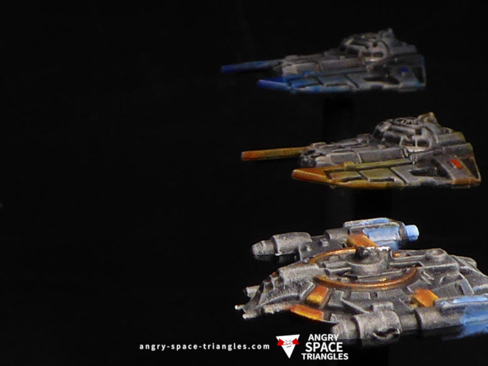 Painted Fighter Squadron Commission for Star Wars Armada
