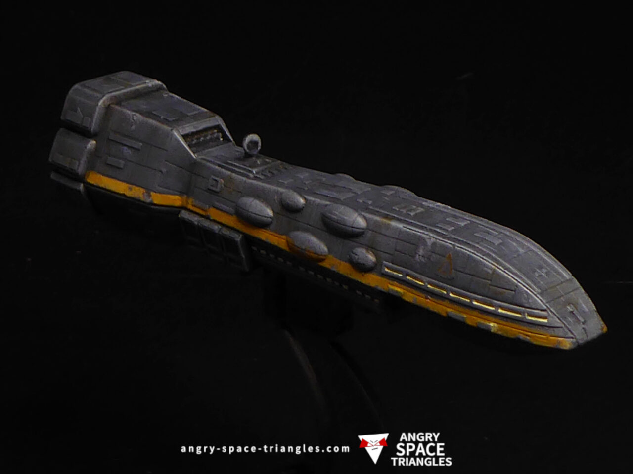 Painted Dreadnought-class Heavy Cruiser Commission for Star Wars Armada
