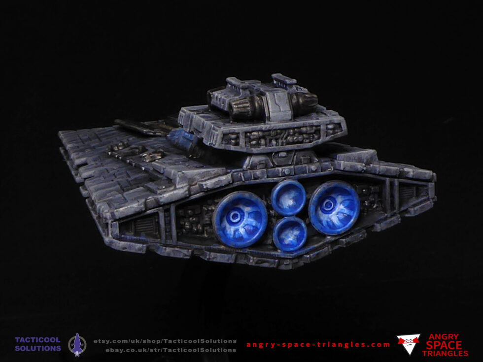 Painted Gladiator Star Destroyers for Stare Wars Armada (3D Printed)