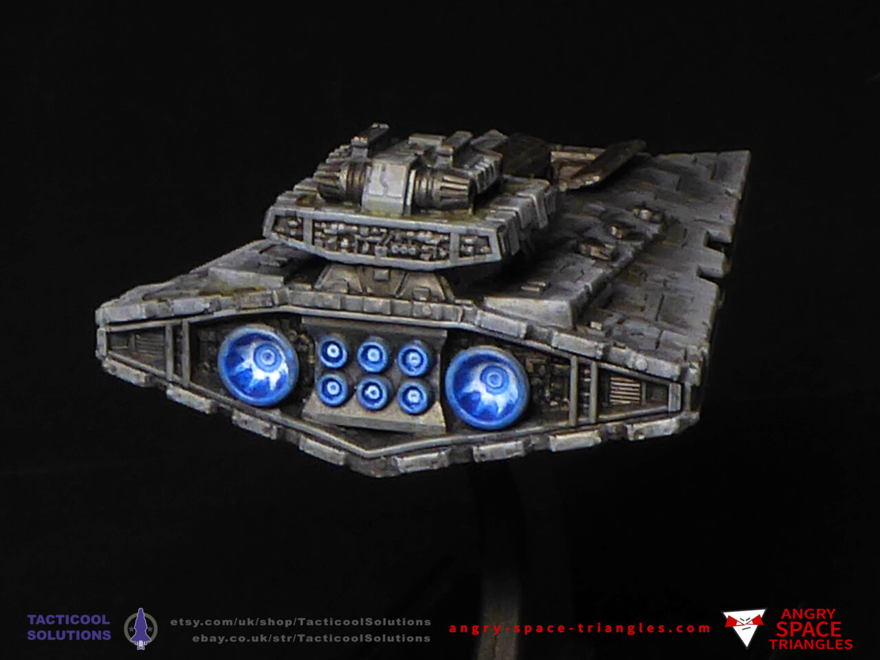 Painted Gladiator Star Destroyers for Stare Wars Armada (3D Printed)