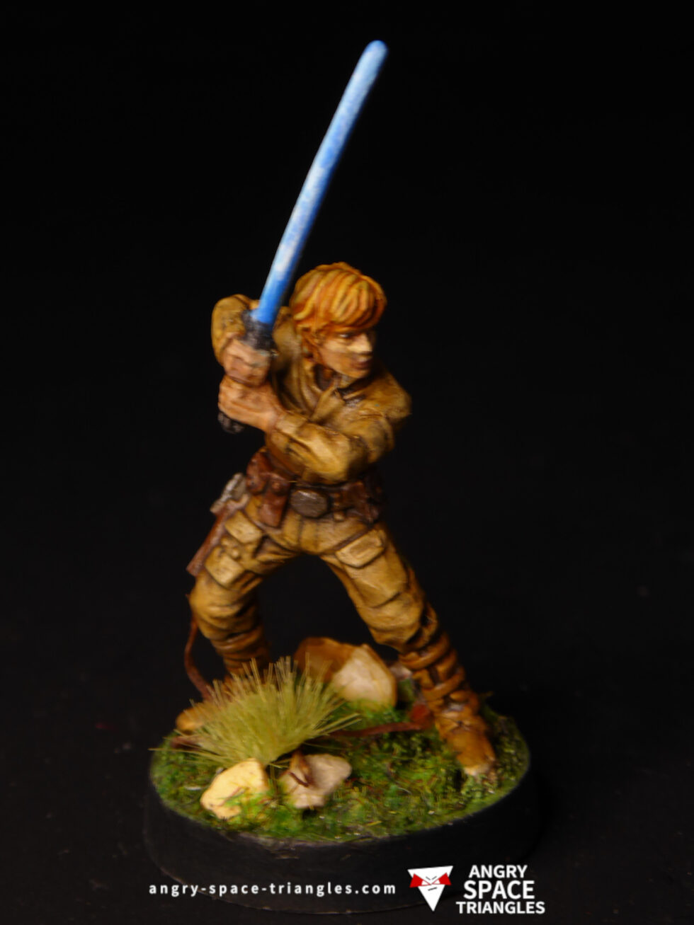 Painted Luke Skywalker Commander for Star Wars Legion