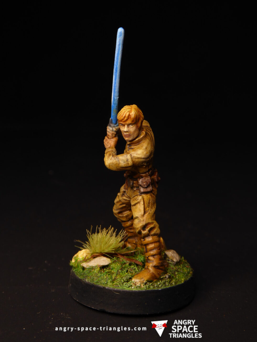 Painted Luke Skywalker Commander for Star Wars Legion