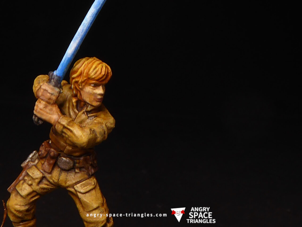 Painted Luke Skywalker Commander for Star Wars Legion