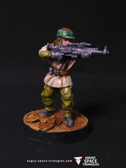 Painted Rebel Commandos for Star Wars Legion