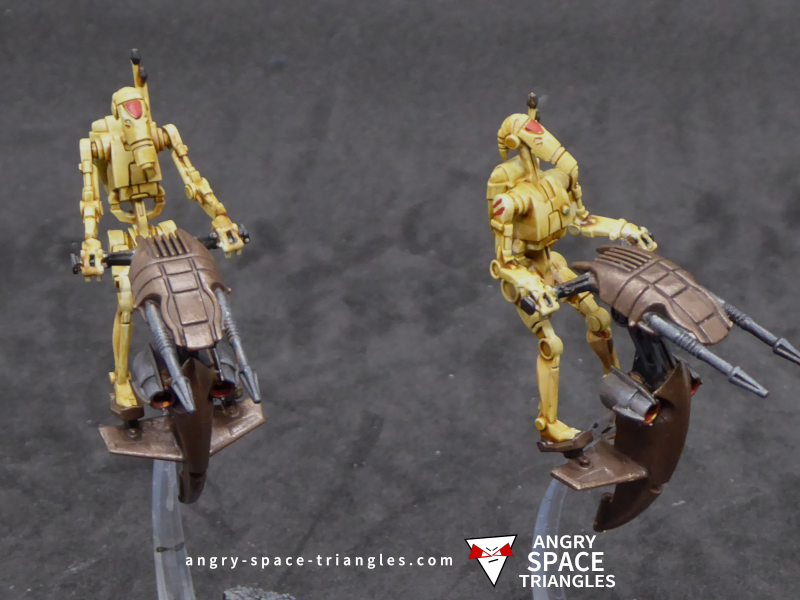 Painted STAP Riders for Star Wars Legion