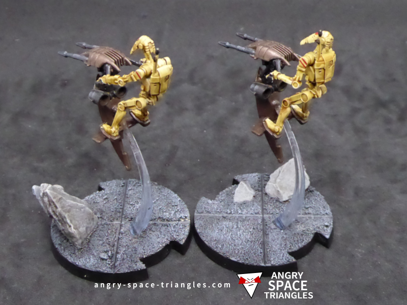 Painted STAP Riders for Star Wars Legion