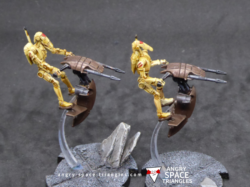 Painted STAP Riders for Star Wars Legion