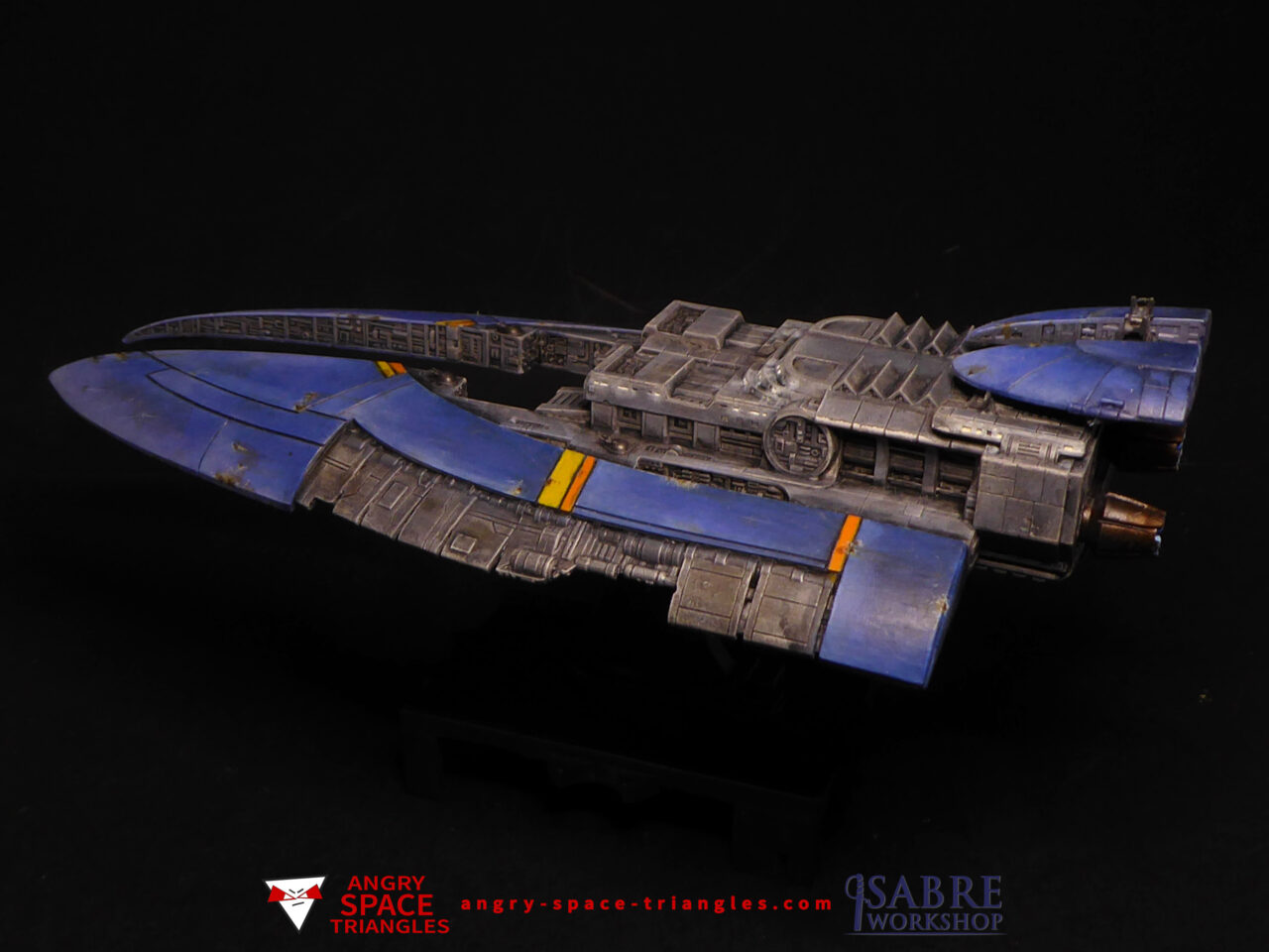 Painted Sabaoth Destroyer for Star Wars Armada