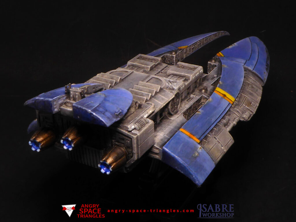 Painted Sabaoth Destroyer for Star Wars Armada