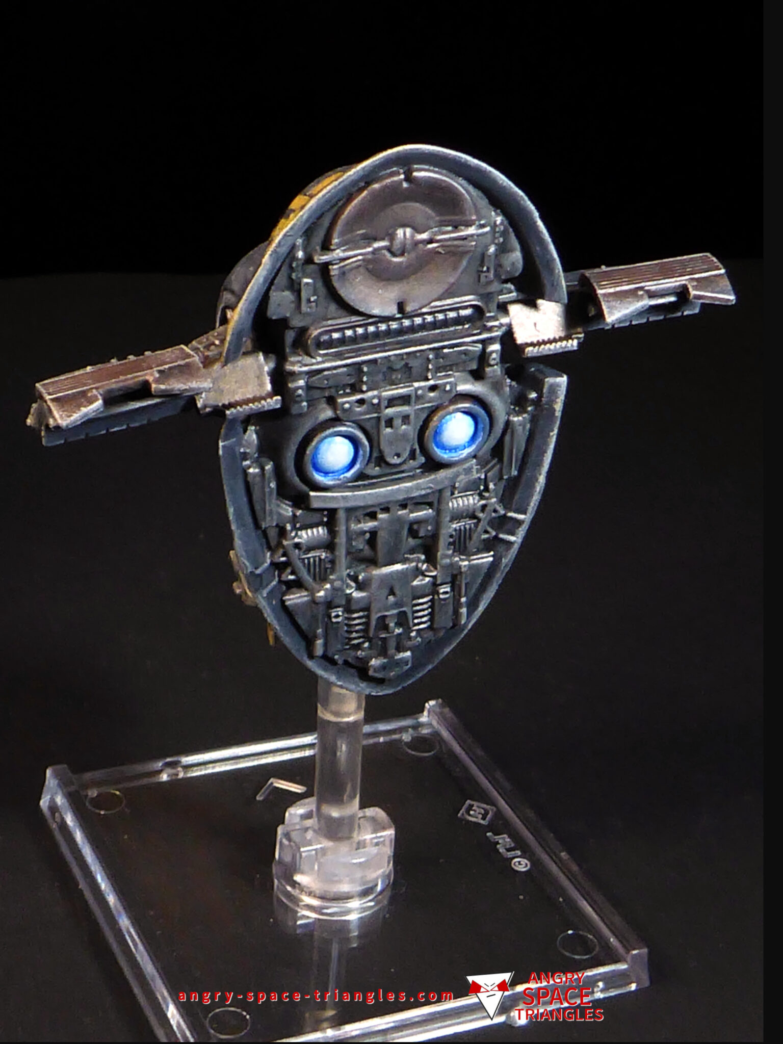 Custom Painted X-wing Ships - VT-49 Decimator and Slave One