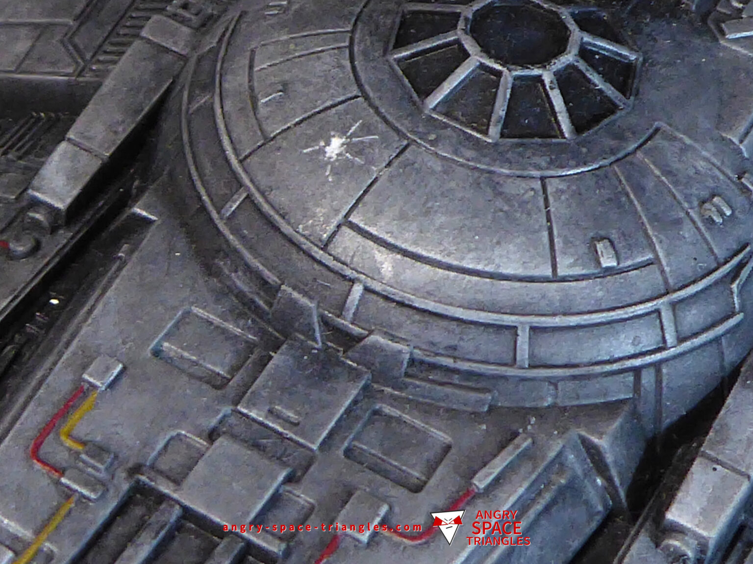 Custom Painted X-wing Ships - VT-49 Decimator and Slave One