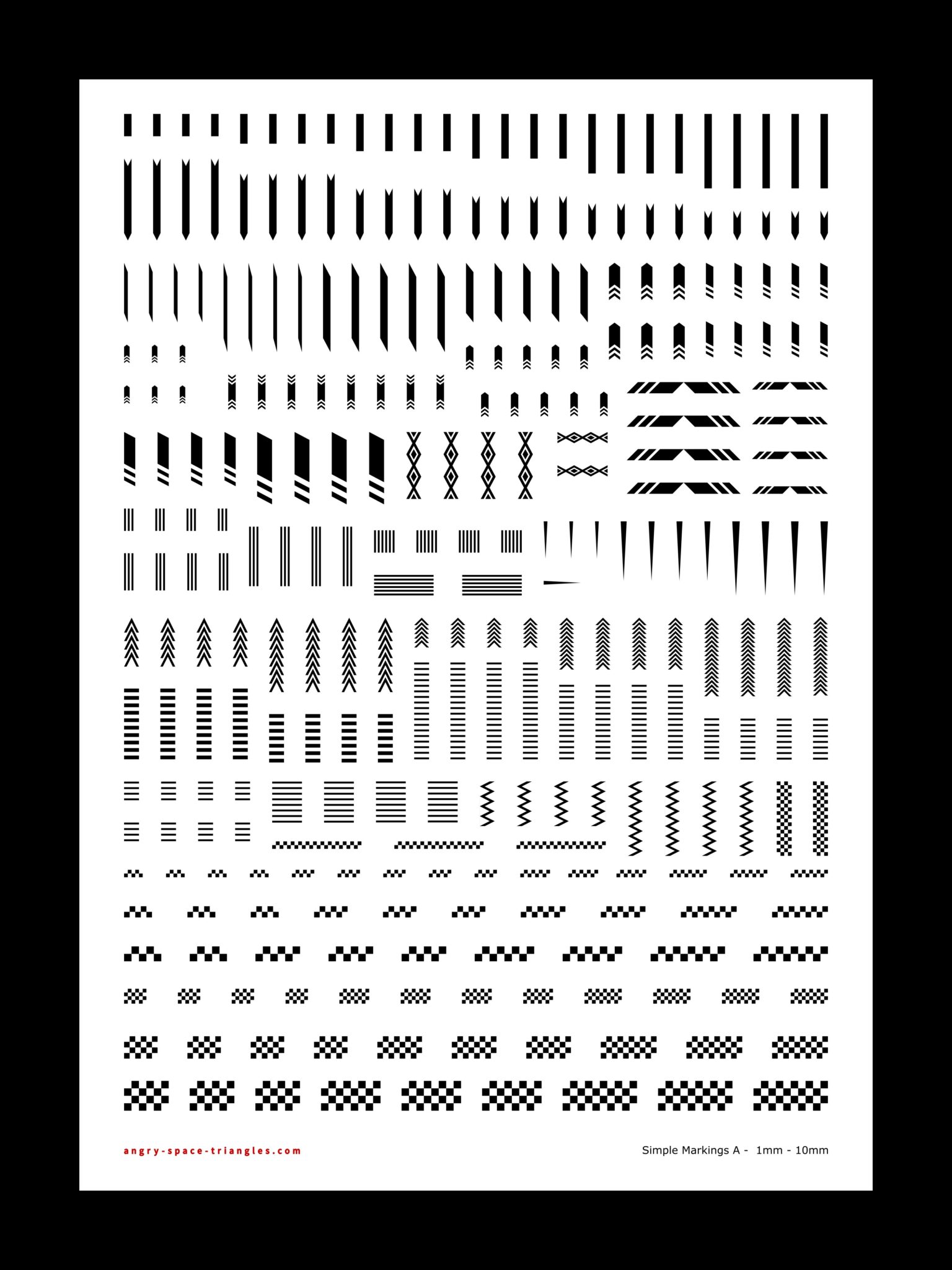 Military Decals and Markings