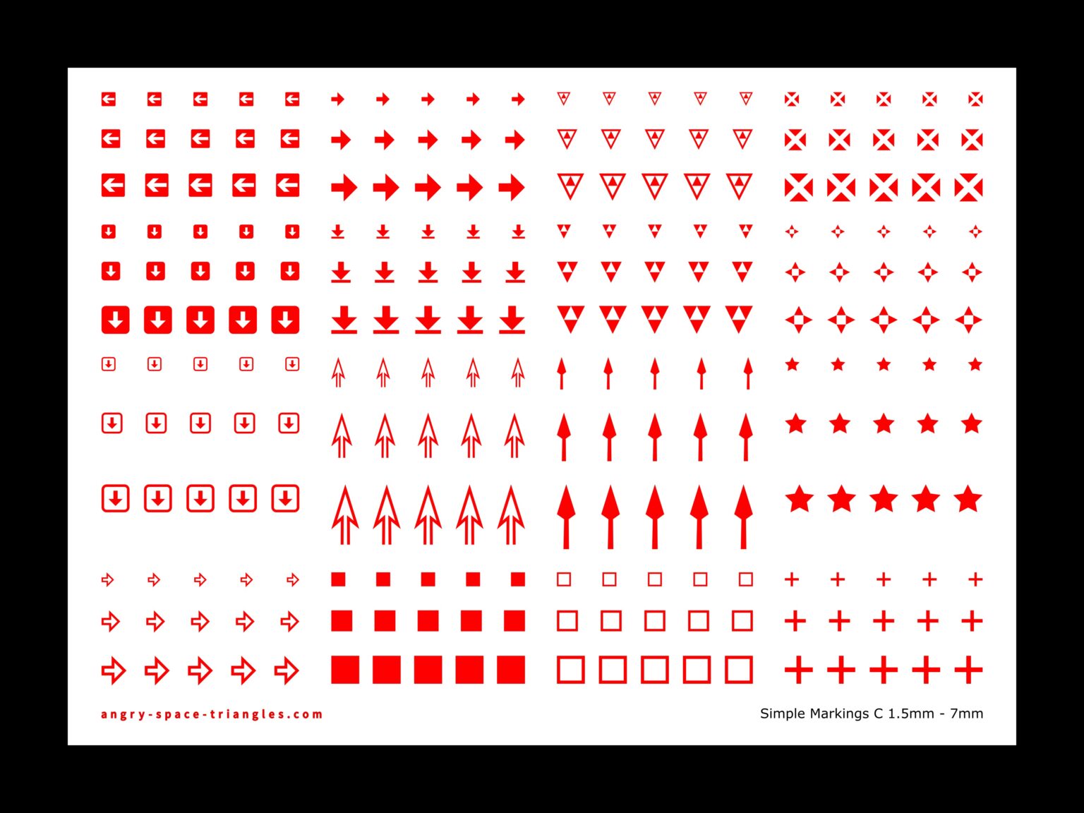 Military Decals and Markings