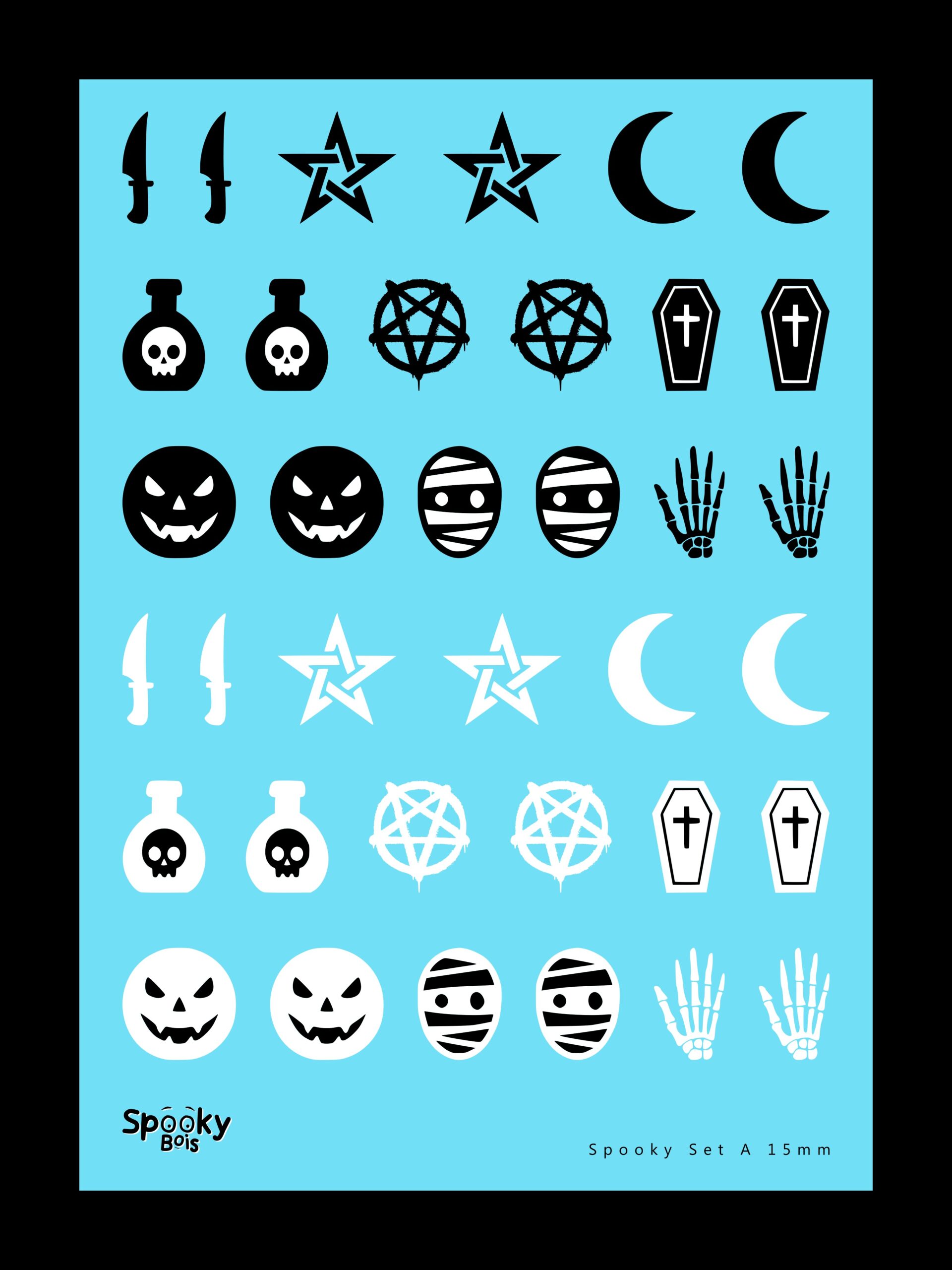 Spooky Halloween Decals
