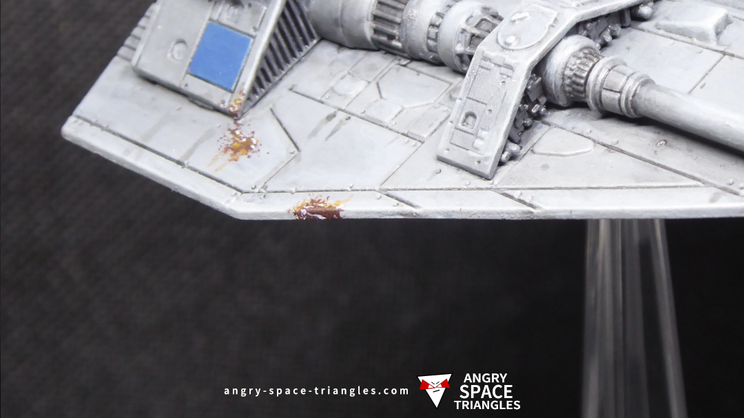Painted T-47 Air Speeder for Star Wars Legion