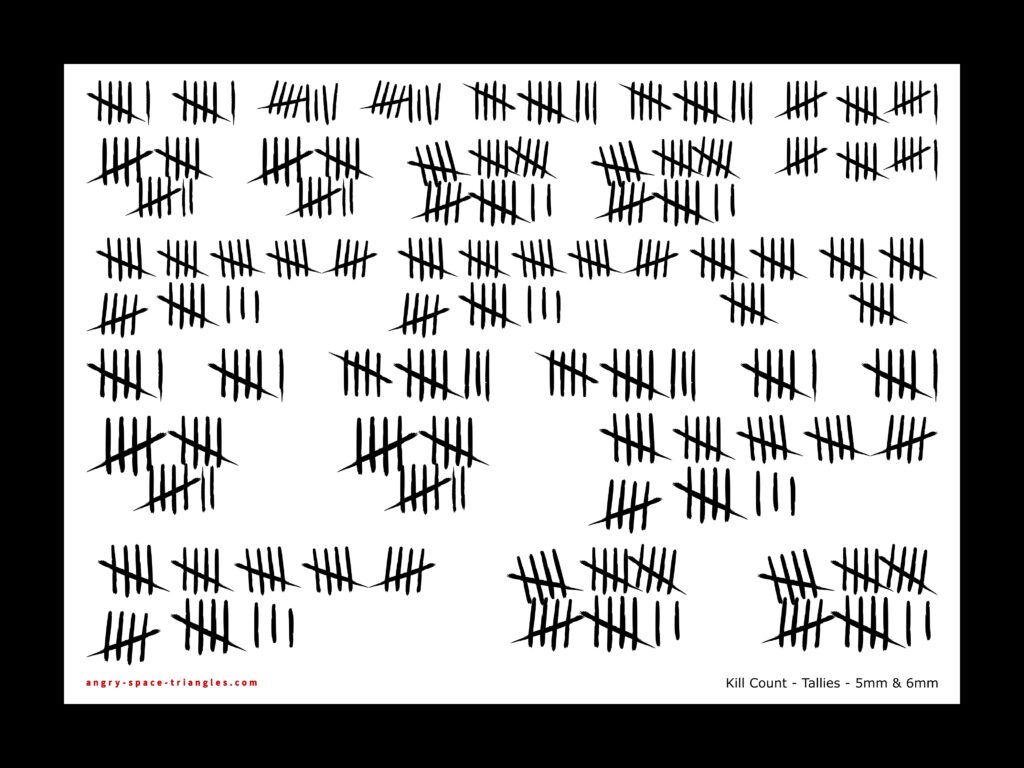 Kill Count and Tallies Decals